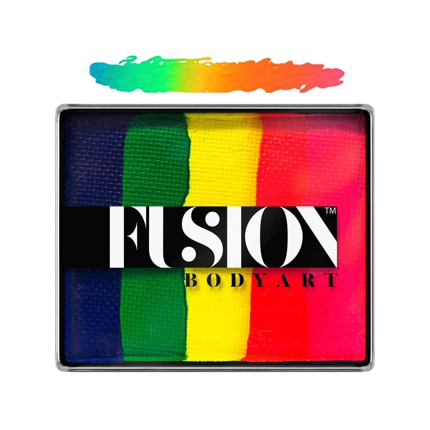 Fusion Neon Rainbow Body Art Rainbow Cake – Scotty's Makeup & Beauty